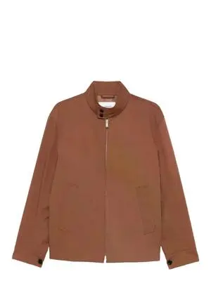 LARDINI Zip-up Jacket - Brown