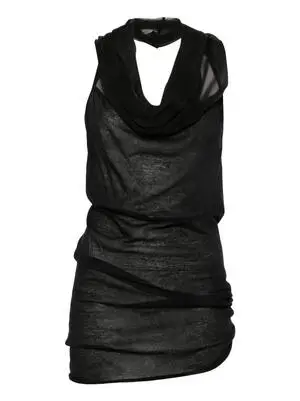 Rick Owens Halter Top - Black