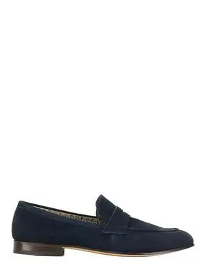 Fratelli Rossetti Leather Slip-on Loafers - Blue