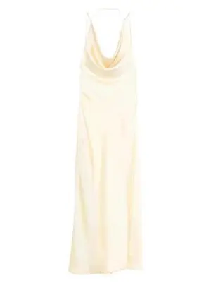 Andamane Vera Cowl-neck Maxi Dress - Yellow
