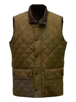 Barbour Quilted Corduroy Collar Jacket - Green
