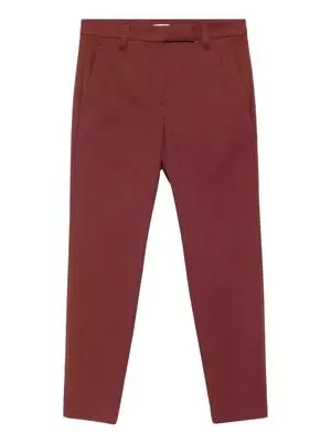 Brunello Cucinelli Twill Trousers - Red