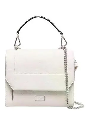 LANCEL Leather Tote Bag - White