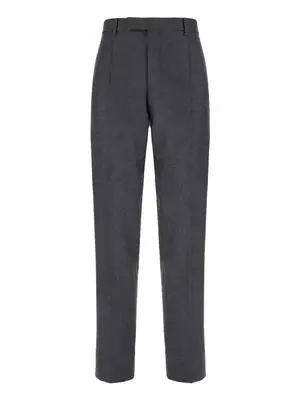 Zegna Wool Trousers - Grey