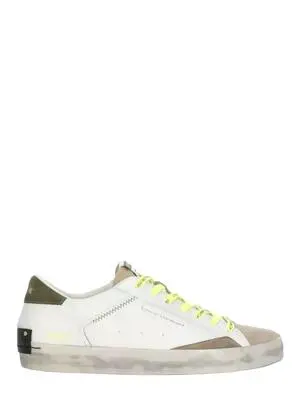 CRIME LONDON Lace-up Sneakers - White