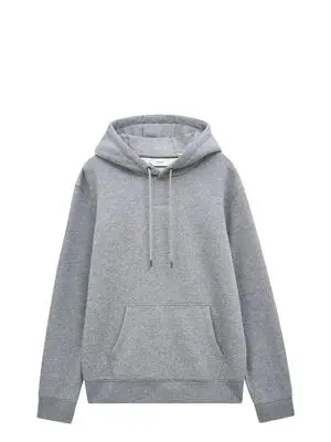 Pringle Of Scotland Hooded Pouch Jumper - Grey