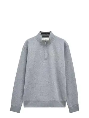 Pringle Of Scotland Zip Track Jumper - Grey