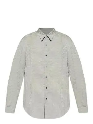 Balmain Pattern Button Shirt - Grey