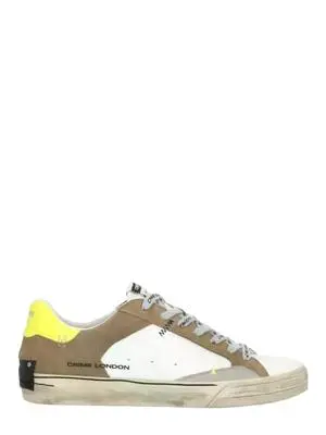 CRIME LONDON Deconstructed Sneakers - White