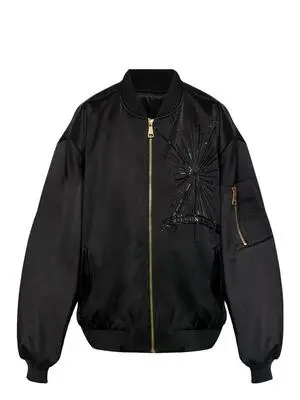 Balmain Embellished Bomber Jacket - Black