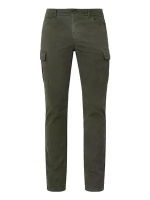 Paige Cargo-pocket Trousers - Green