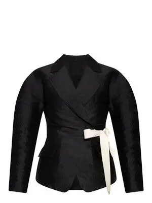 LANVIN Bow-tie Blazer - Black