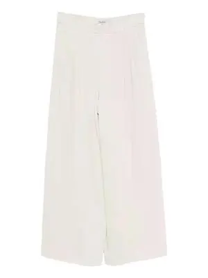 Max Mara Pleated Trousers - Neutrals