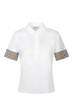 Herno Short-sleeve Polo Top - White