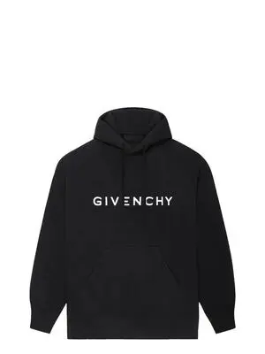Givenchy Archetype Slim-fit Hoodie - Black