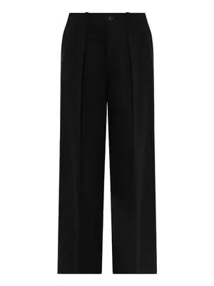 Issey Miyake Pleated Trousers - Black