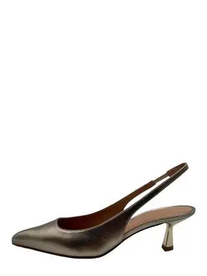 Roberto Festa Dalilas Point-toe Slingback Pumps - Gold