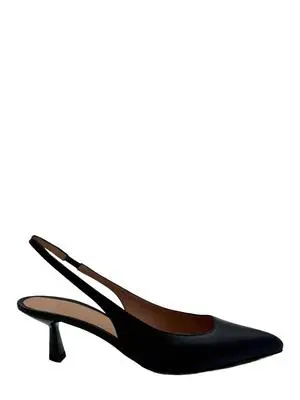 Roberto Festa Dalilas Point-toe Slingback Pumps - Black