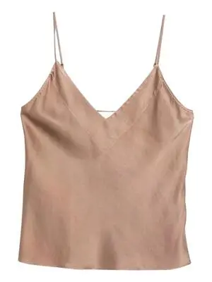 FORTE_FORTE V-neck Top - Neutrals