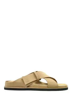 Paul & Shark Suede Sandals - Neutrals