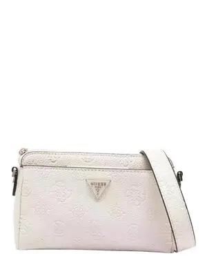 Guess Logo-plaque Crossbody Bag - Neutrals