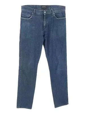 Ermenegildo Zegna Slim-fit Mid-rise Jeans - Blue