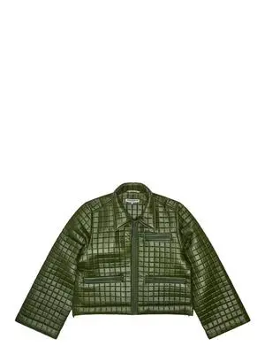 MELITTA BAUMEISTER Quilted Shirt Jacket - Green