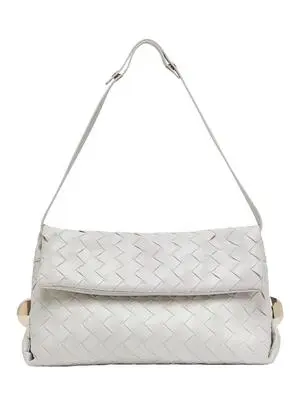 Liu Jo Woven Shoulder Bag - White