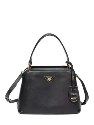 Prada Top Handle Bag - Black