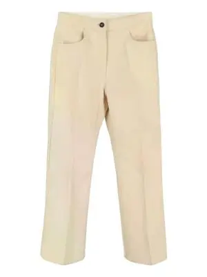 JIL SANDER Straight-leg Trousers - Neutrals