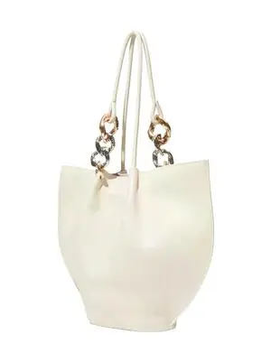 Simkhai Arlo Chain Pebble Tote - Neutrals