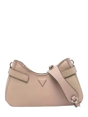 Guess Structured Shoulder Bag - Neutrals