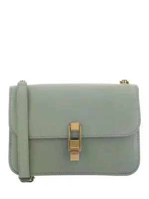 Saint Laurent Le Carré Satchel Green