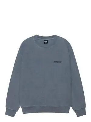 StÜssy Jumbo Pig. Dyed Crew - Navy Blue