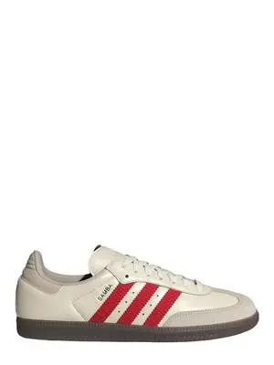 Adidas Samba Og Sneakers - Off White/better Scarelet Red/gum