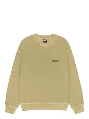 StÜssy Jumbo Pig Dyed Crew - Elm