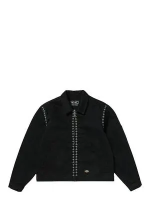 THUG CLUB X Stitch Eisenhower Jacket - Black