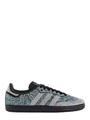 Adidas Samba Og Rhinestone Sneakers - Core Black/silver Metallic