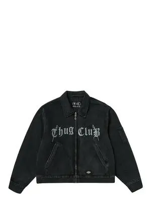 THUG CLUB Tc Eisenhower Jacket - Black