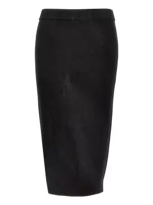 Saint Laurent Mila Pencil Skirt - Black