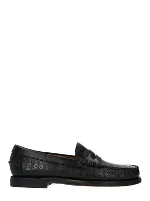 SEBAGO X 10 Corso Como Circles-print Loafers - Black