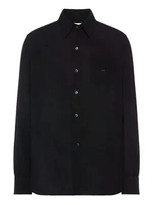 MAISON MARGIELA Long-sleeved Shirt - Black