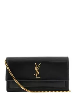 Saint Laurent Sunset Clutch - Black