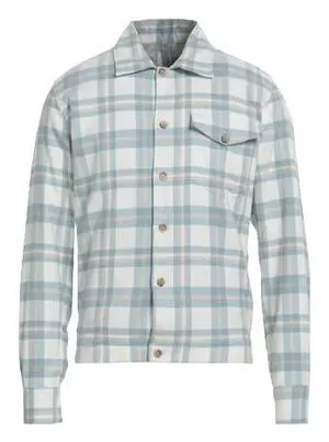 Eleventy Shirt Light Size Cotton - Blue
