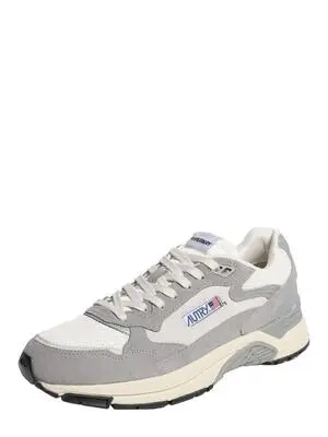 AUTRY Hyperway Low Suede Mesh Sneakers - Suede/mesh Plumb/silver