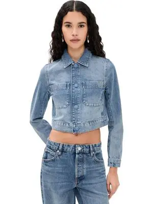 FRAME The Small Denim Jacket - Dawn