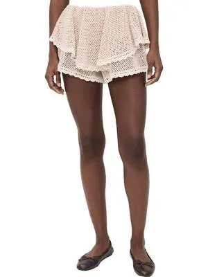 Sea Madelyn Crochet Skort - Cream