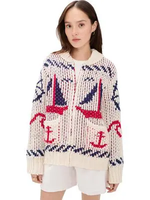 BAILEY ROSE Nautical Cardigan