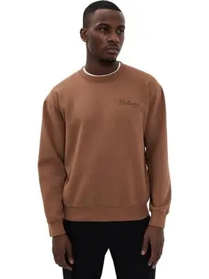 SPORTY & RICH Soho Crewneck - Pecan