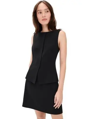 Theory Sleeveless Mini Dress - Black